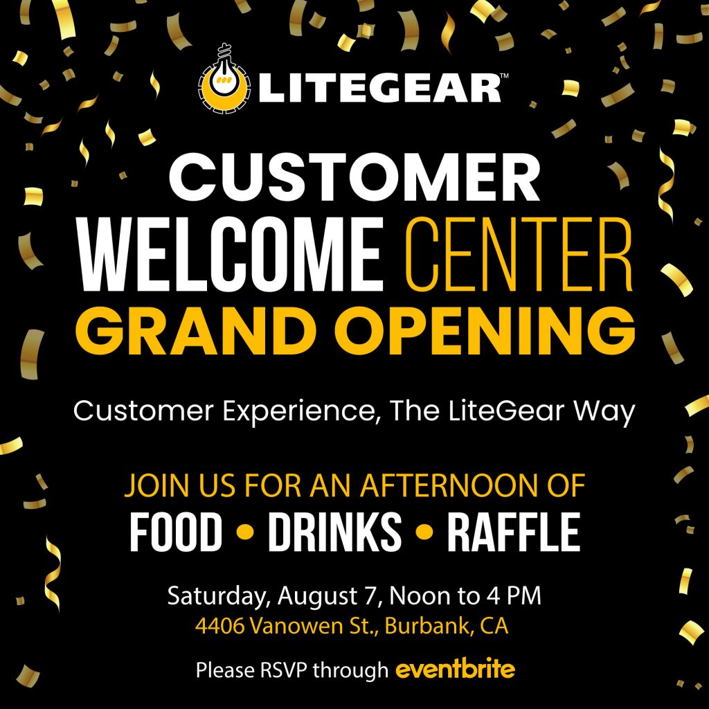 Customer Welcome Center Grand Opening - LITEGEAR INC.